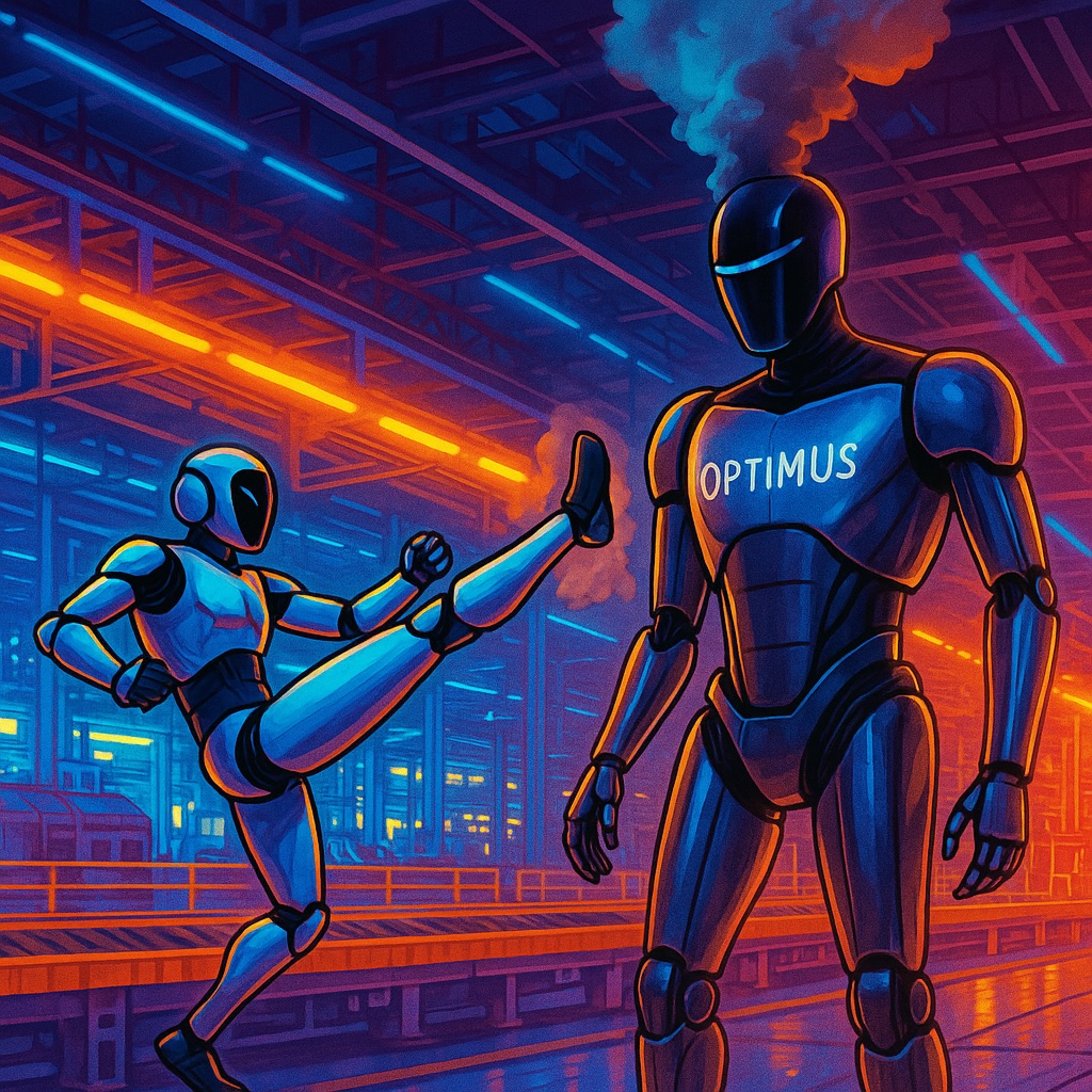 Robots para el pueblo: el día en que el «kung‑fu bot» chino dejó en ...